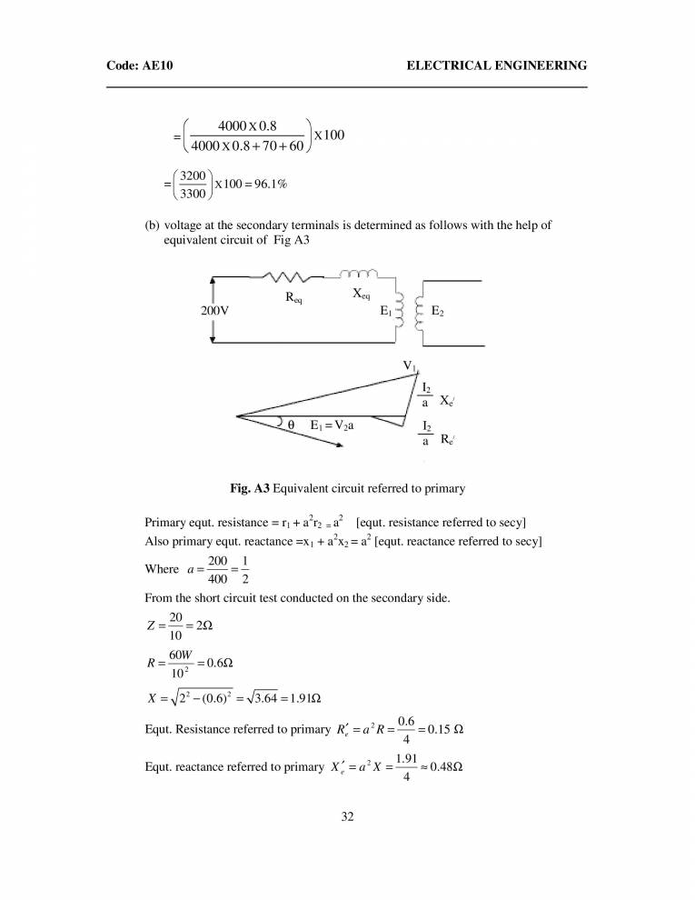 Electrical System Sample Note - Notes - LearnPick India