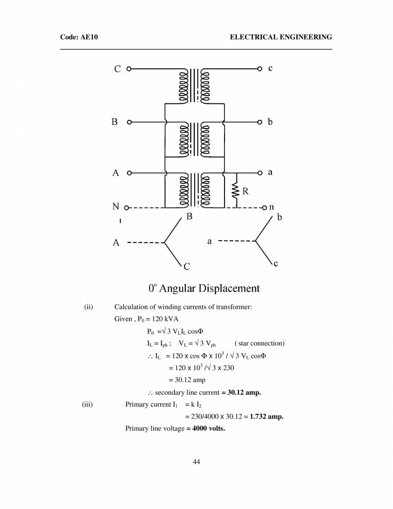 Electrical System Sample Note - Notes - LearnPick India