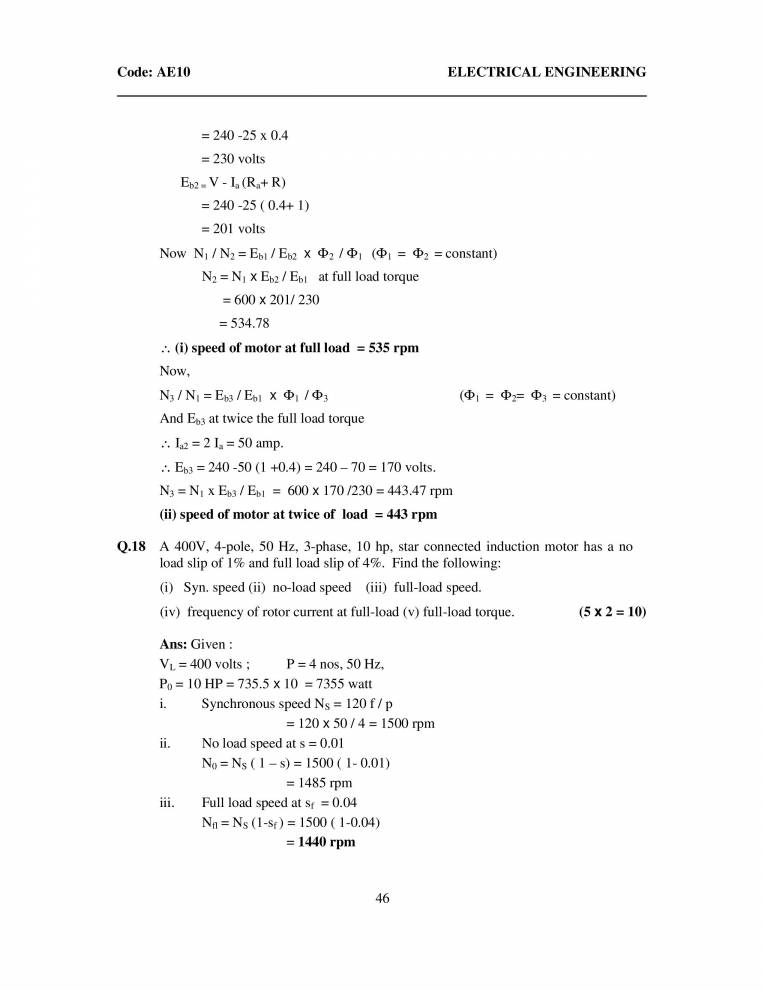 Electrical System Sample Note - Notes - LearnPick India