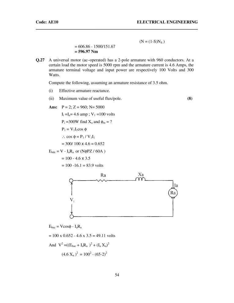 Electrical System Sample Note - Notes - LearnPick India