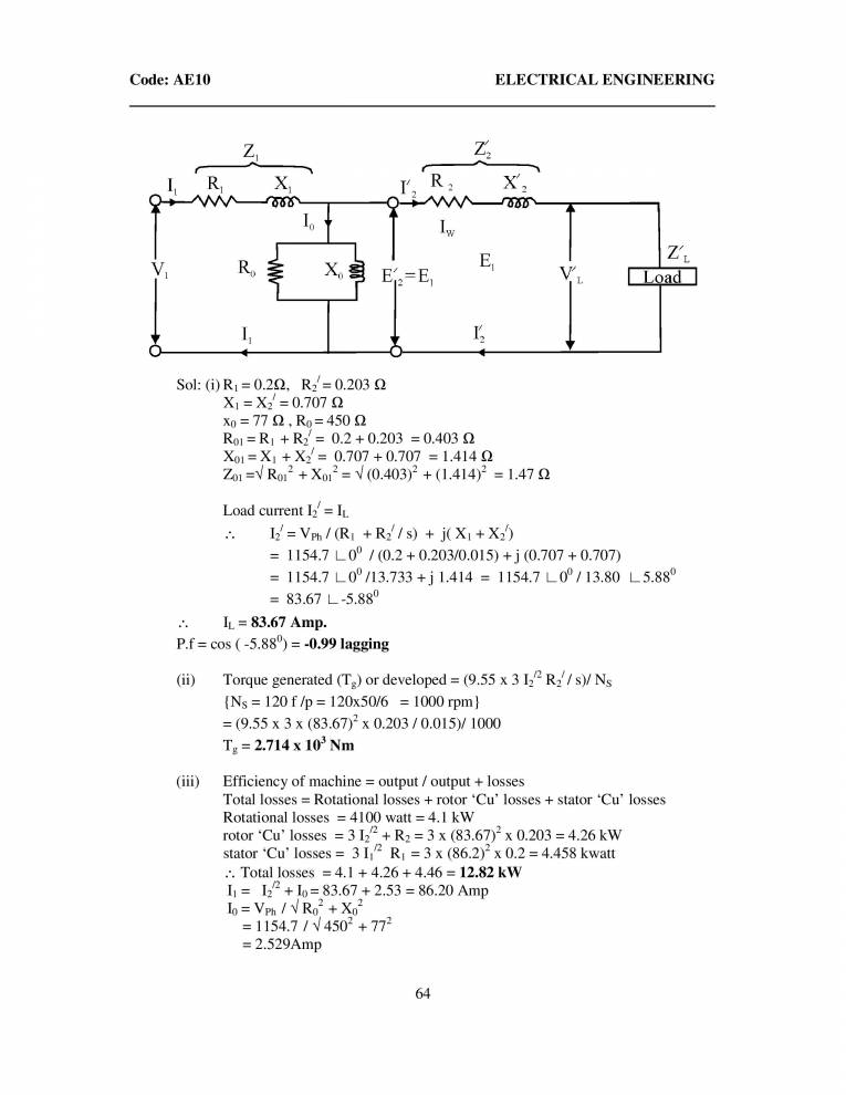 Electrical System Sample Note - Notes - LearnPick India