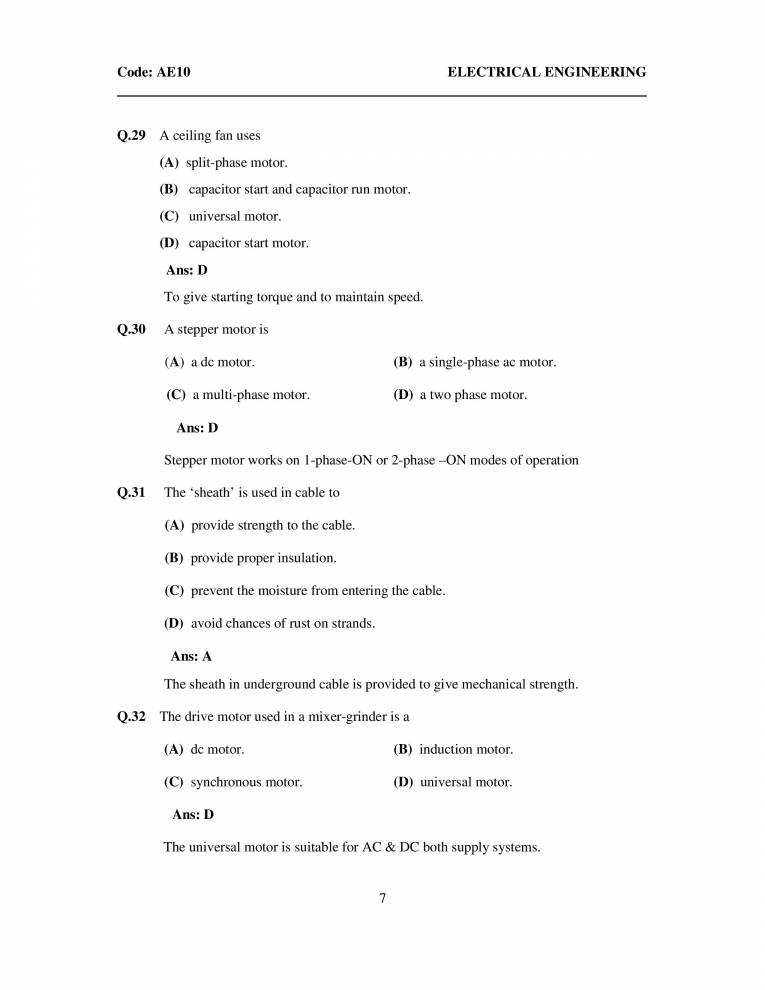 Electrical System Sample Note - Notes - LearnPick India