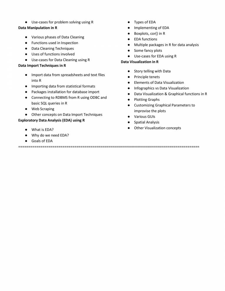 Notes On Data Science - Notes - LearnPick India