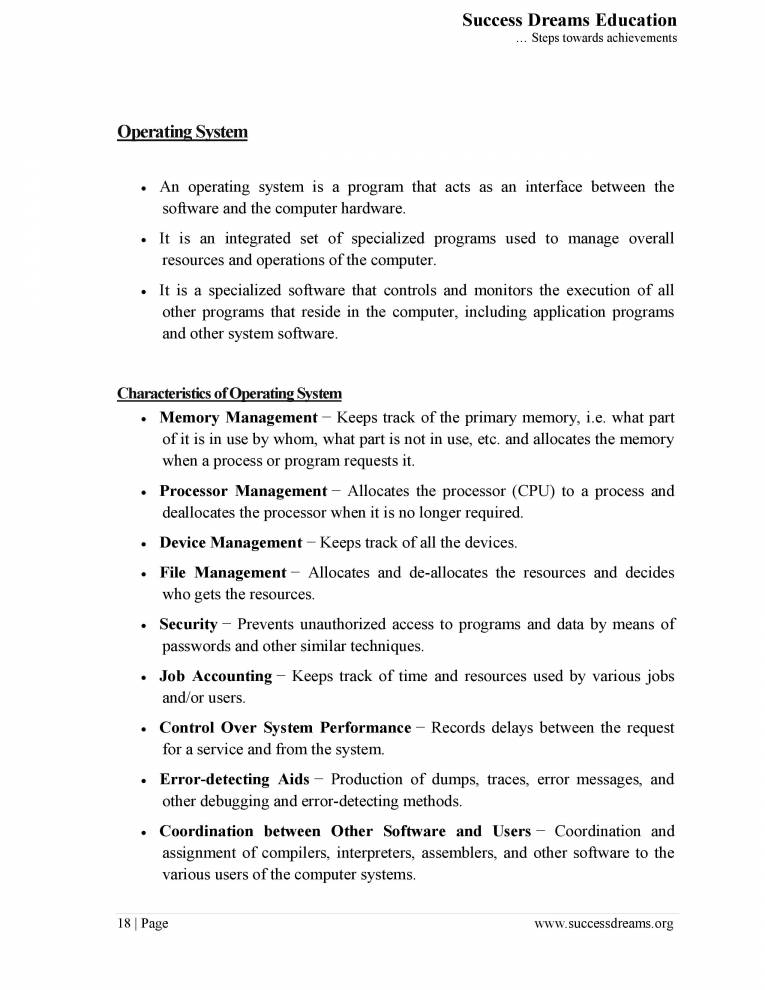 Notes On ICT - Notes - LearnPick India