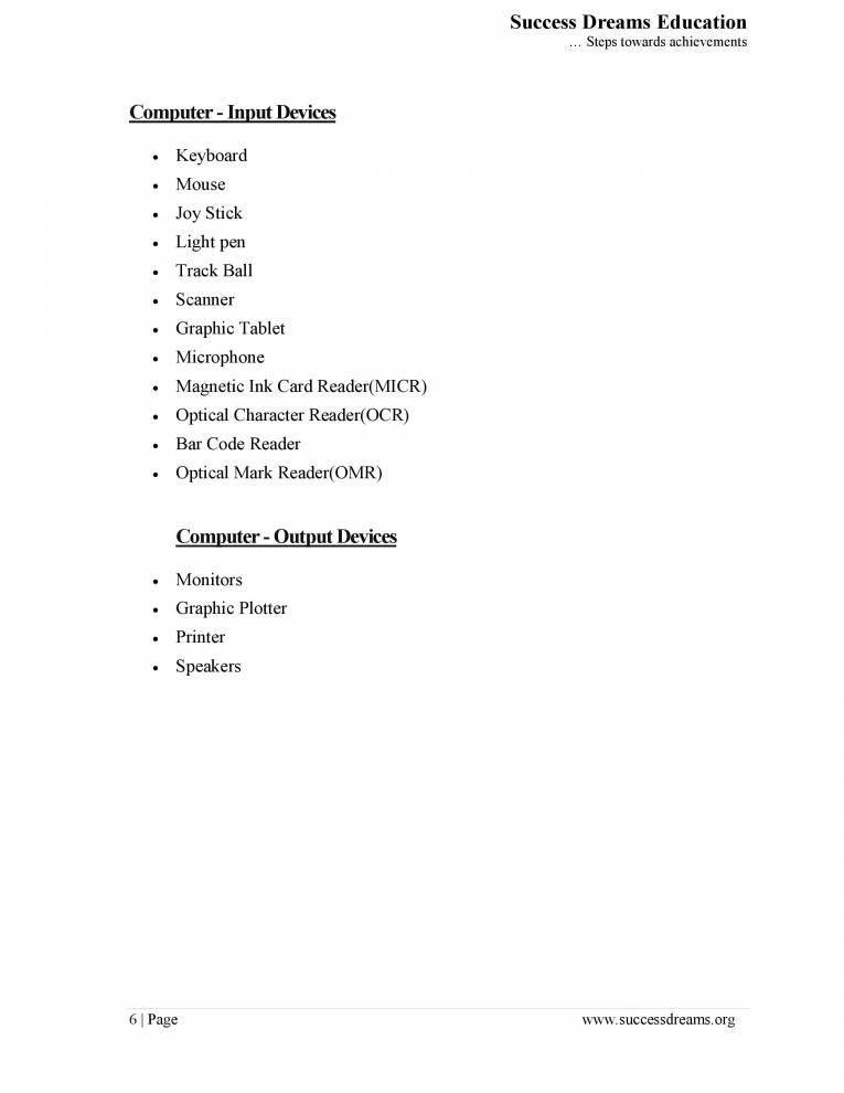 Notes On ICT - Notes - LearnPick India