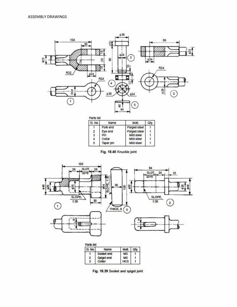 Machine Drawing ( II.B.TECH-II SEM) _ MECHANICAL ENGINEERING - Notes ...
