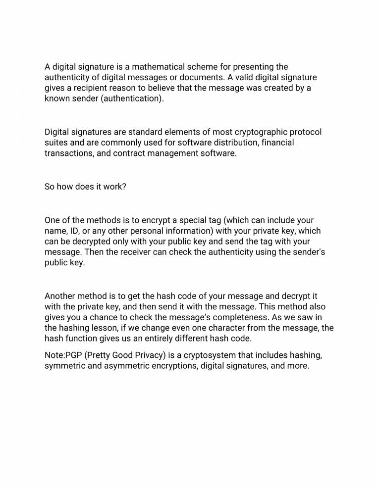 Notes On RSA Cryptosystem - Notes - LearnPick India