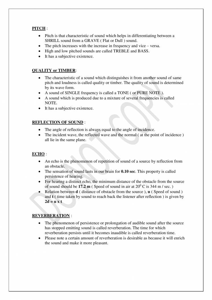 KEY POINTS - Notes - LearnPick India