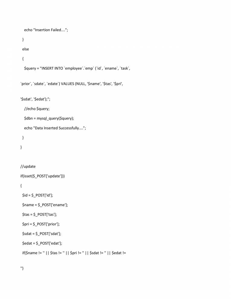 Notes On PHP Sample Work - Notes - LearnPick India