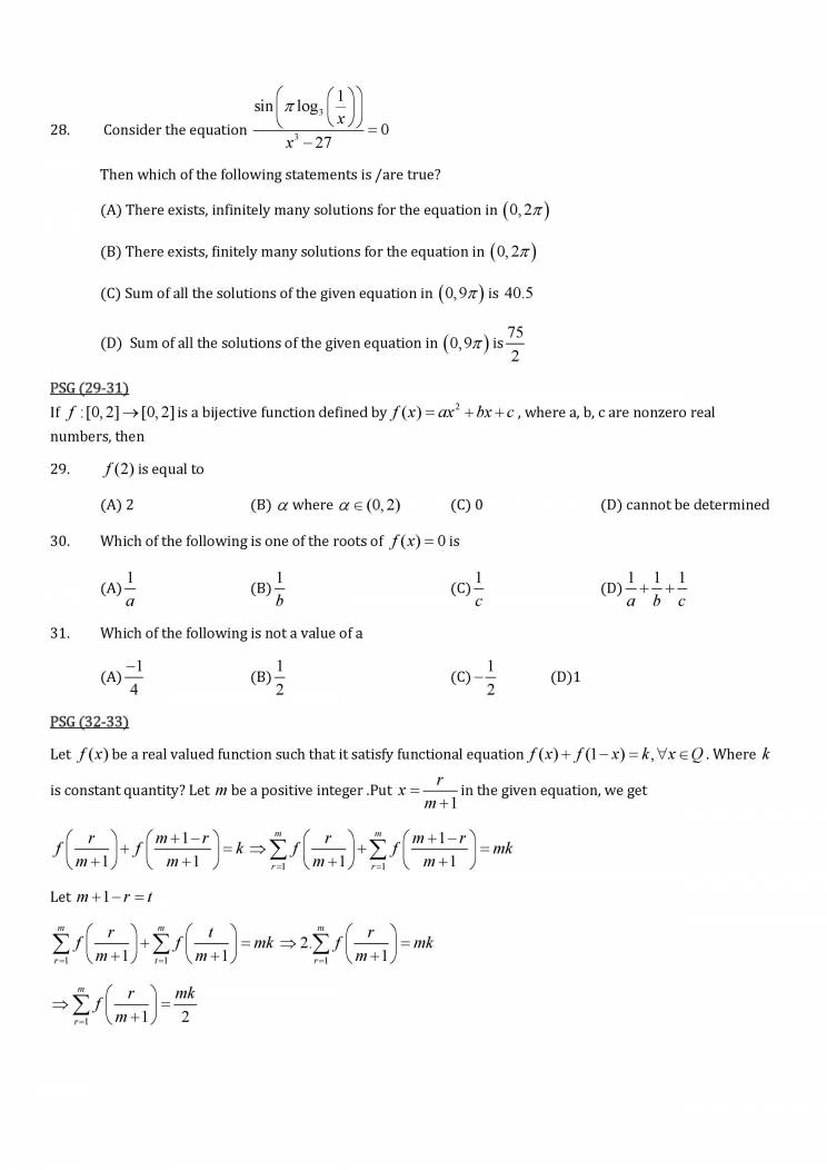 Notes On Function -calculus Paper - Notes - LearnPick India
