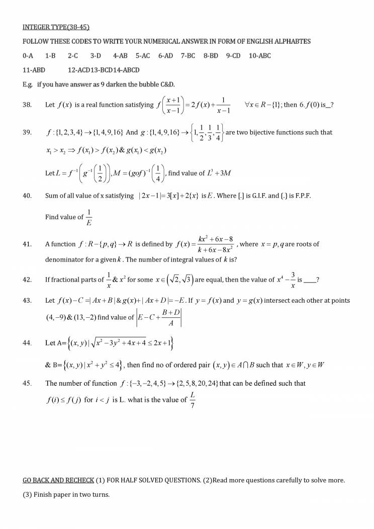 Notes On Function -calculus Paper - Notes - LearnPick India