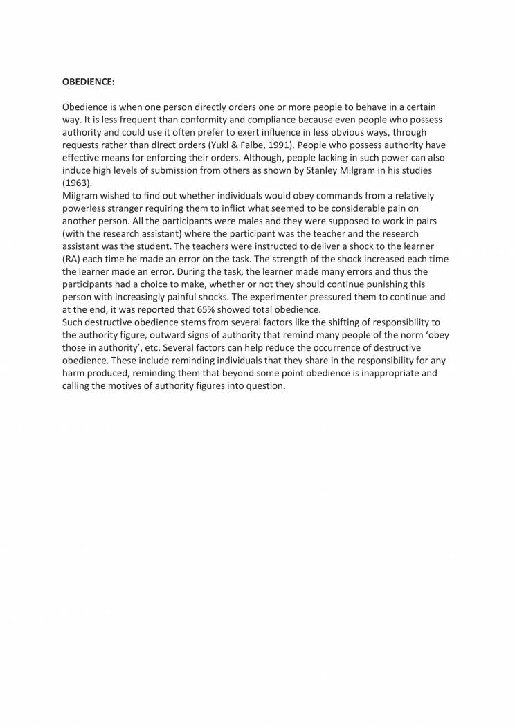 Notes On Basics Of Social Psychology - Notes - LearnPick India