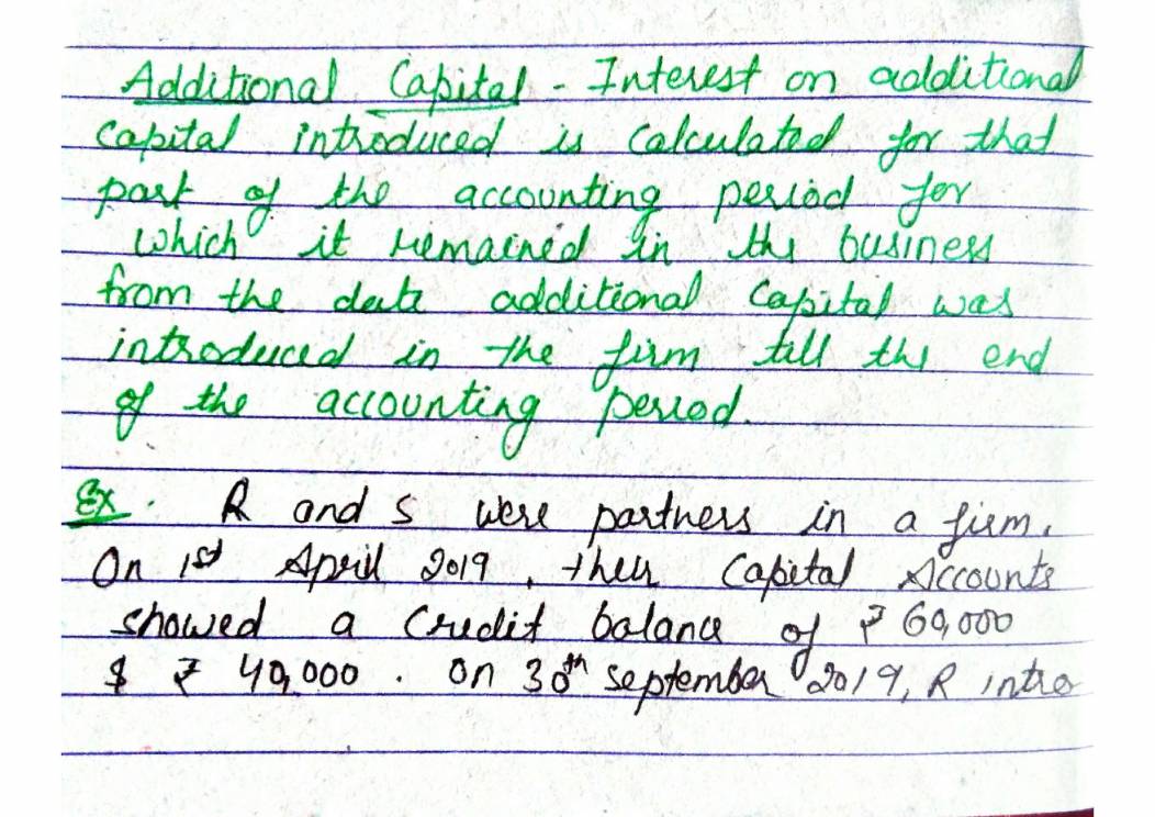 Notes On Class - 12 Accountancy (Partnership Fundamentals) - Notes ...