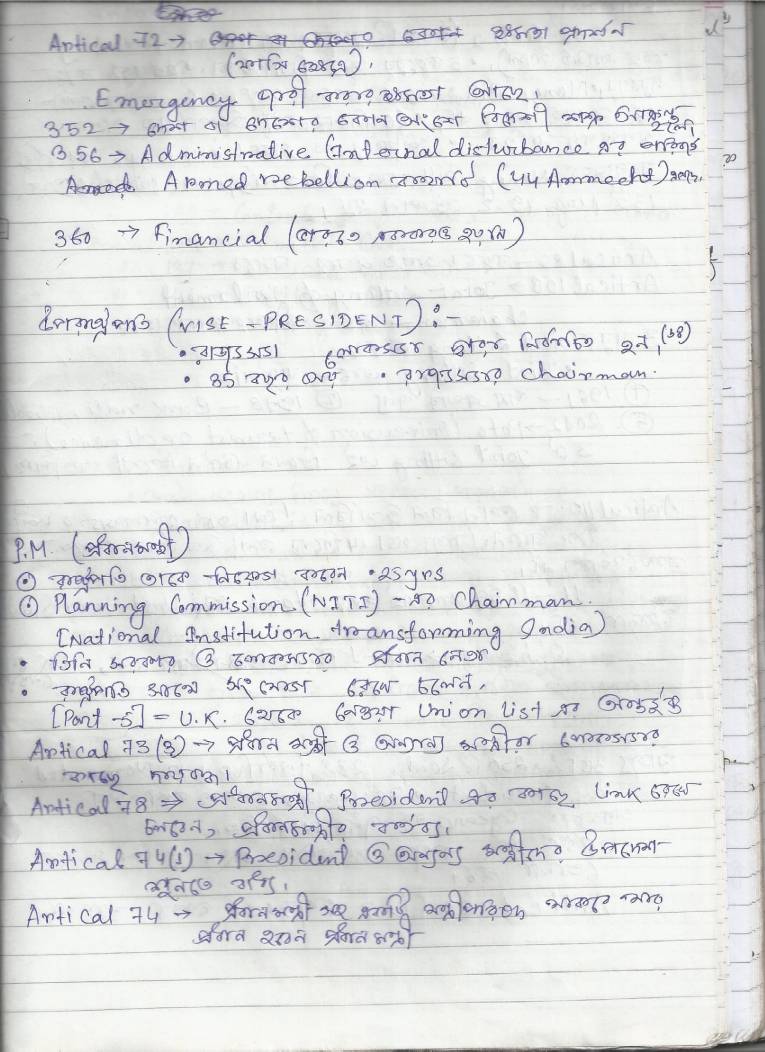 Constitution - Notes - LearnPick India