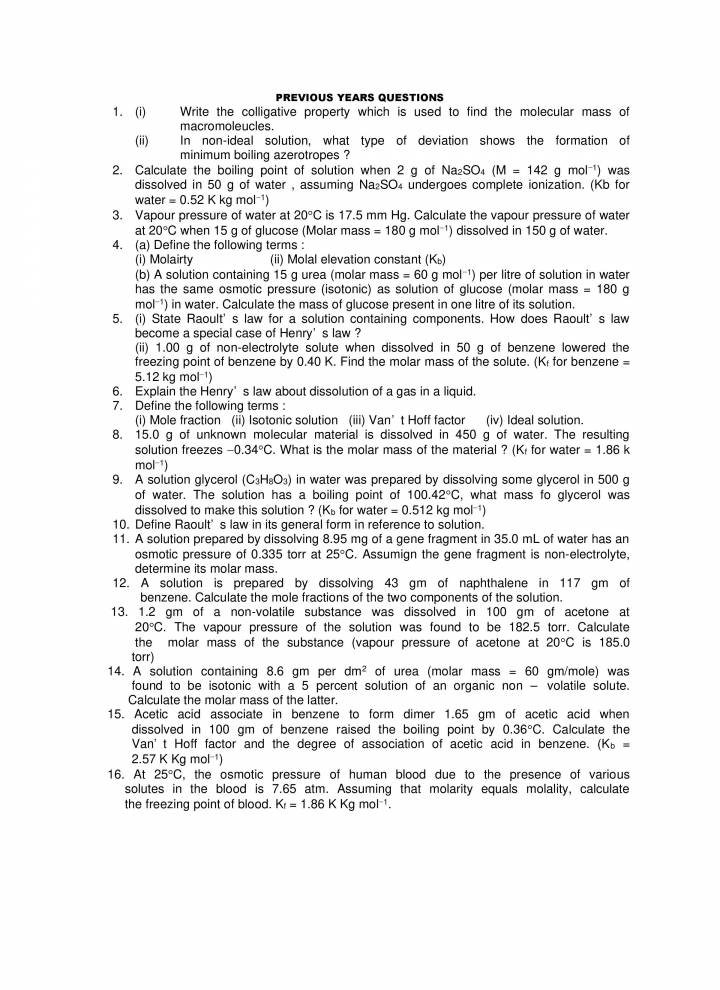 Notes On Solution - Notes - LearnPick India