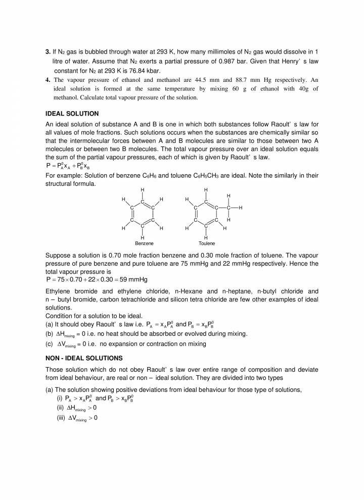 Notes On Solution - Notes - LearnPick India