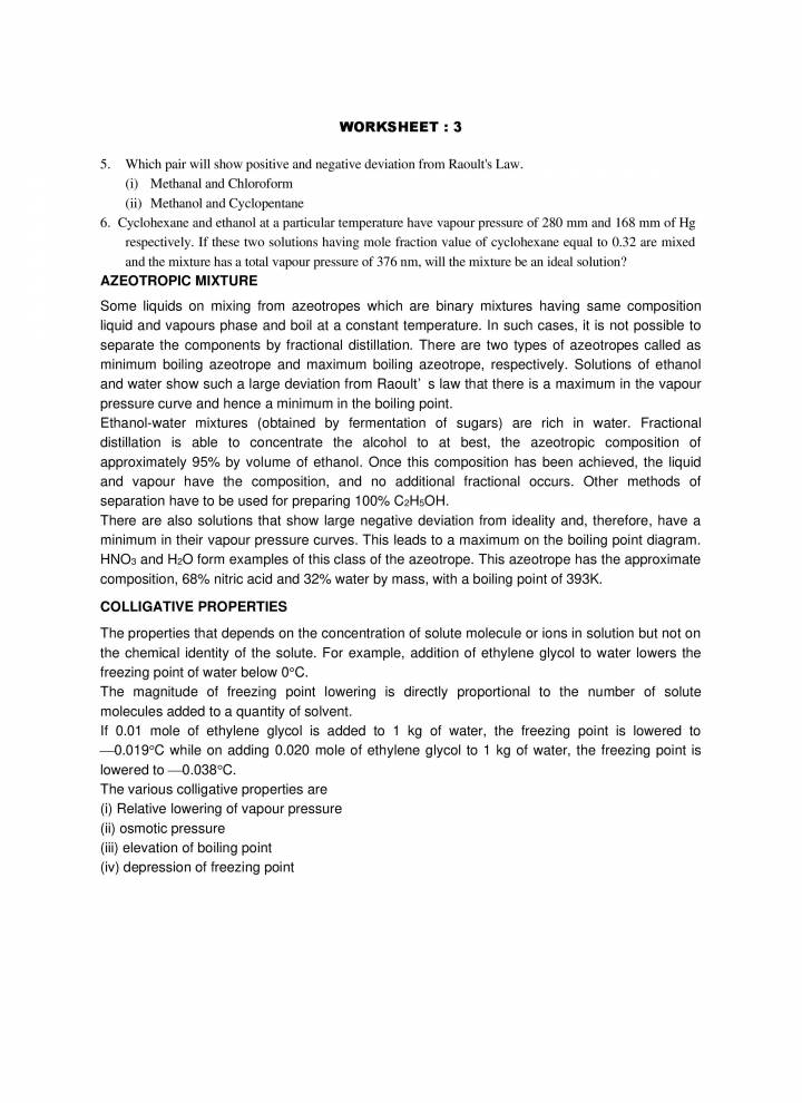 Notes On Solution - Notes - LearnPick India