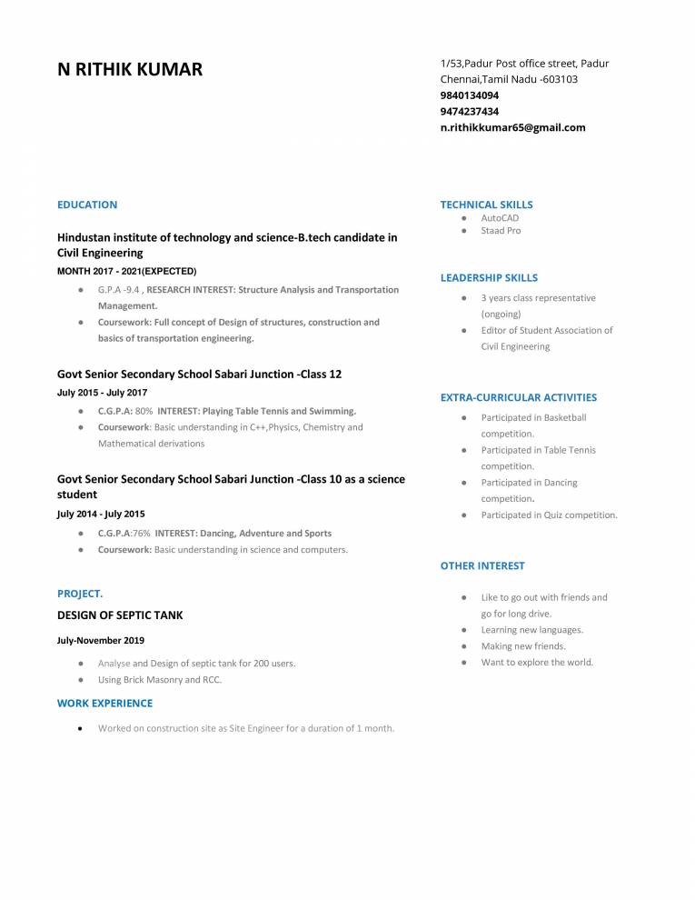 Notes On How To Write A RESUME - Notes - LearnPick India