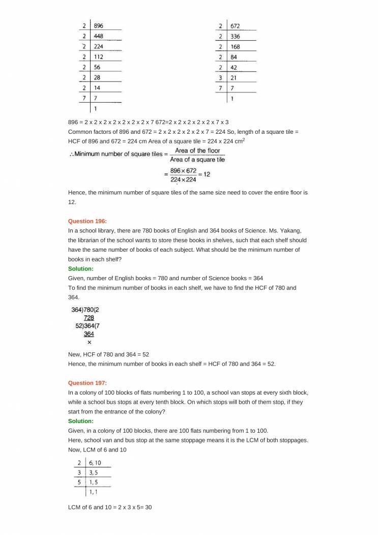 Notes On Number System (Class 6) - Notes - LearnPick India