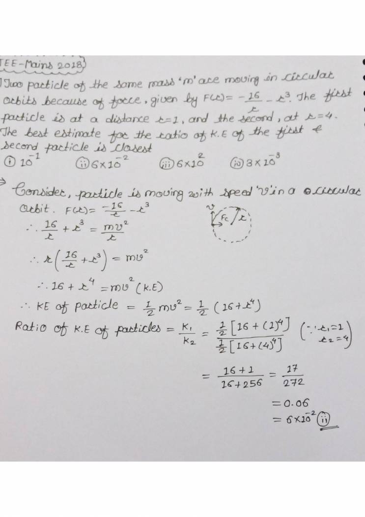 Note On JEE Solved Previous Year Questions - Notes - LearnPick India