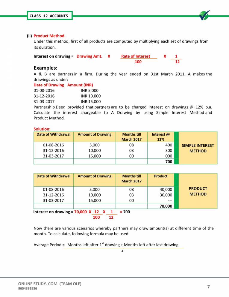Class 12 Accounts - Fundamental Of Accounts - Notes - LearnPick India