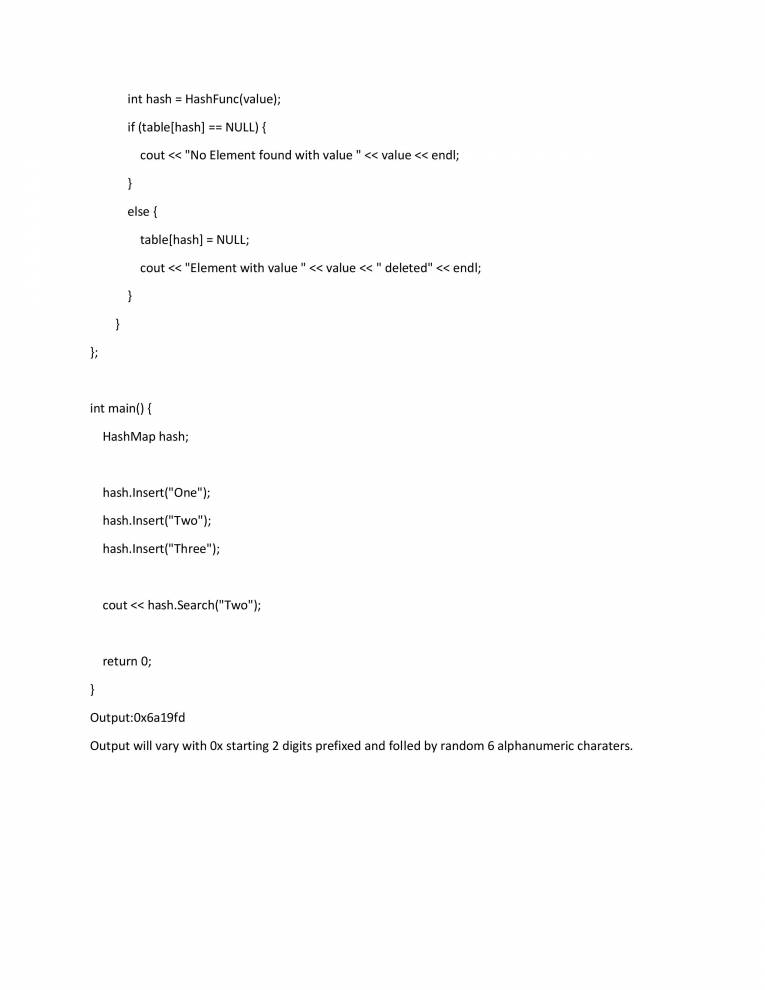 Notes Om Hash Table - Notes - LearnPick India