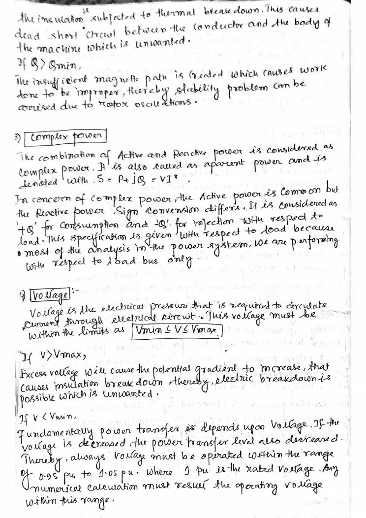 Notes On Introduction To Electrical Power System - Notes - LearnPick India