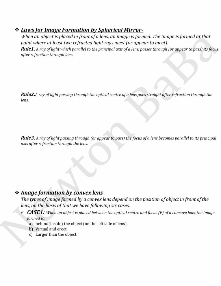 Refraction Of Light I CBSE CLASS 10 I LIGHT - Notes - LearnPick India