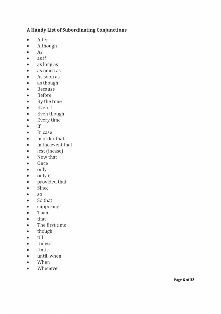 Note On Conjunctions - Notes - LearnPick India