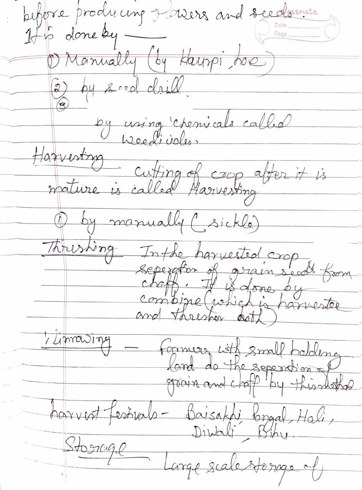 Notes On Crop - Notes - LearnPick India