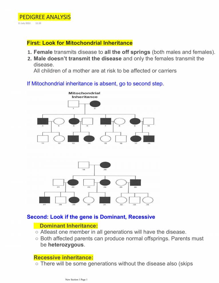 Autosomal Dominant Vs X Linked Dominant Pedigree