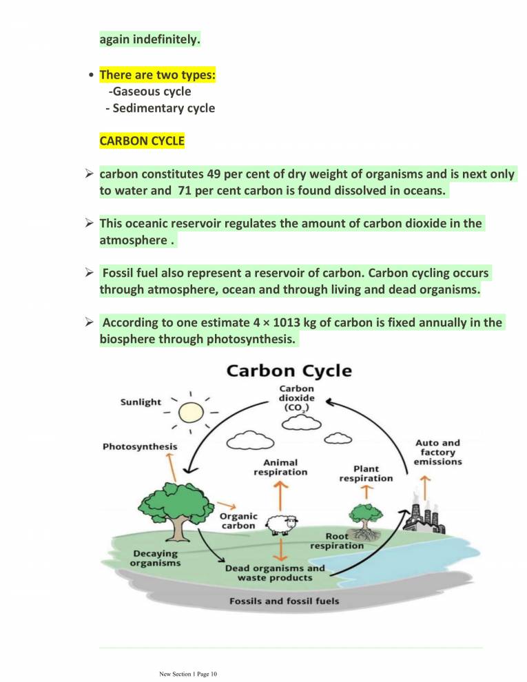 Note On Ecosystem - Notes - LearnPick India