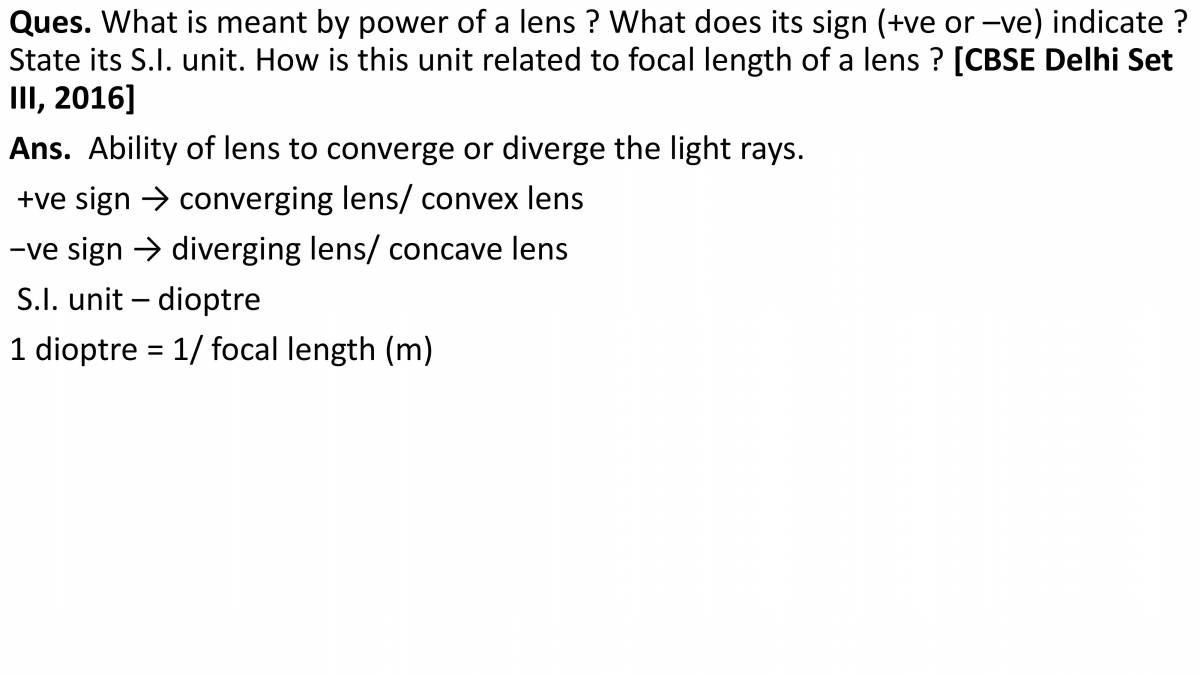 HUMAN EYE AND THE COLOURFUL WORLD - Notes - LearnPick India