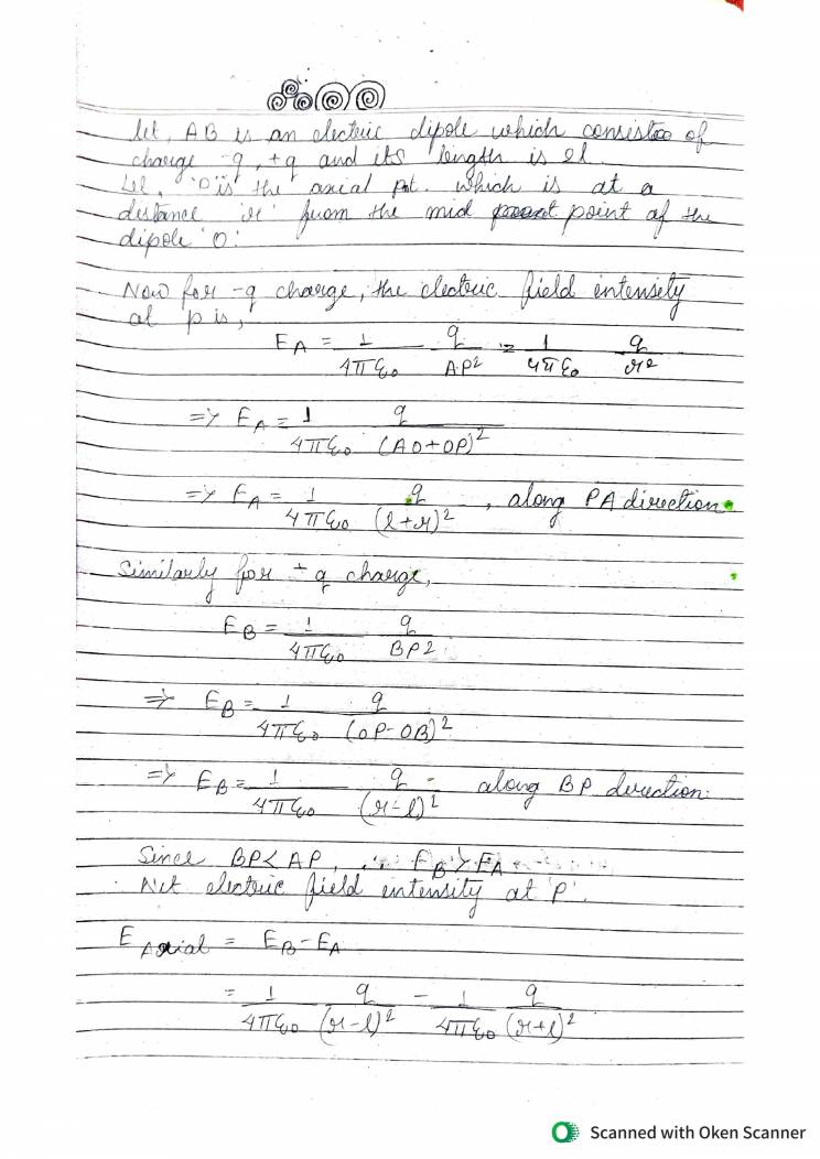 Physics Class 12 Chapter 1 - Notes - LearnPick India