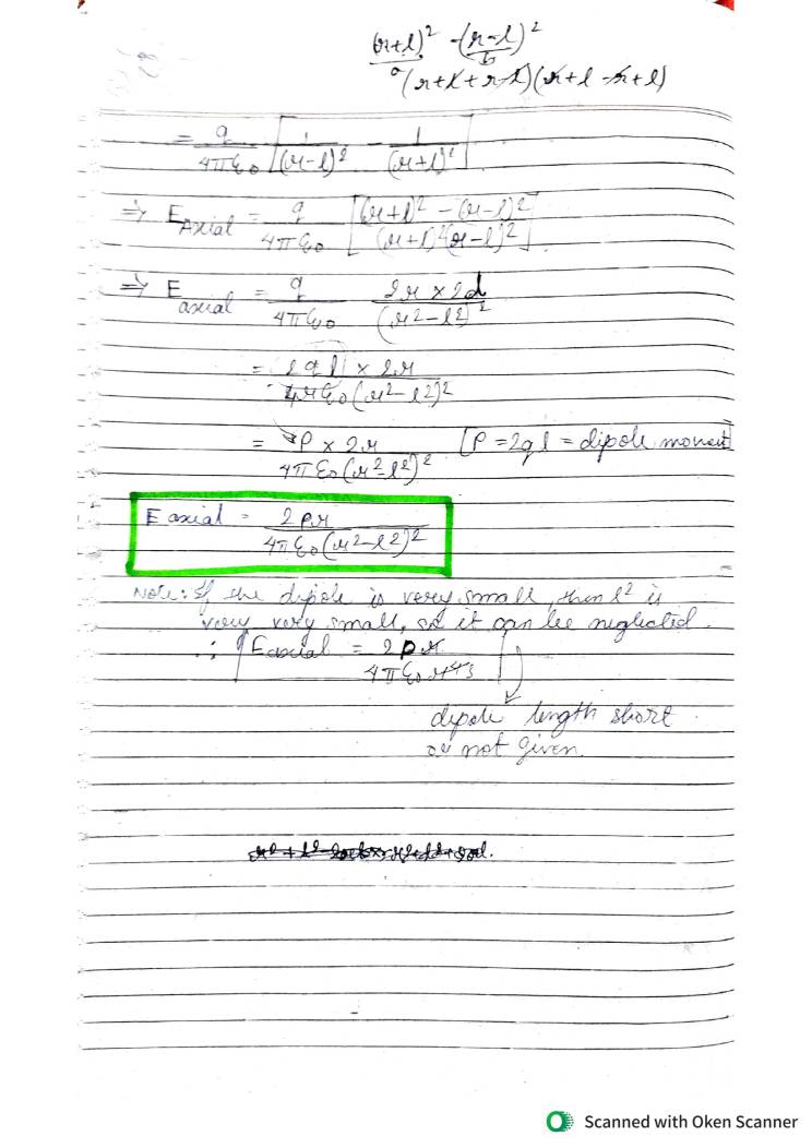 Physics Class 12 (chapter-1) - Notes - LearnPick India