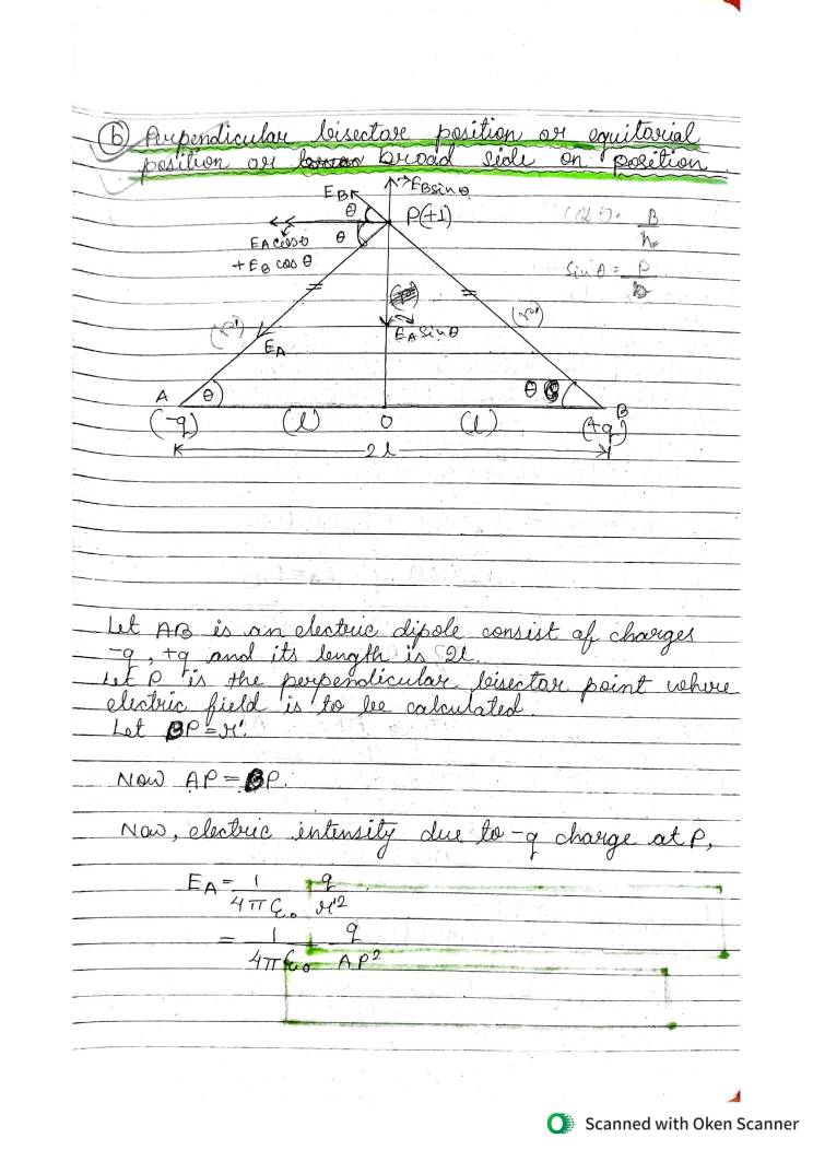 Physics Class 12 (chapter-1) - Notes - LearnPick India