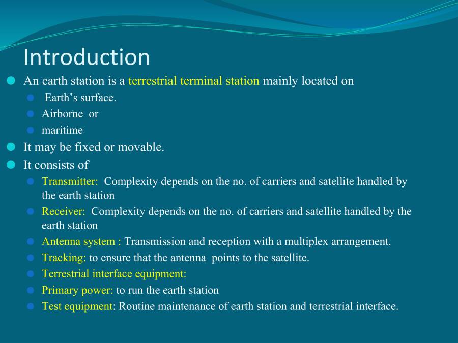 Earth Stations - Notes - LearnPick India