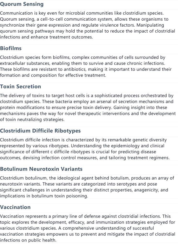 Clostridium Infection - Notes - LearnPick India