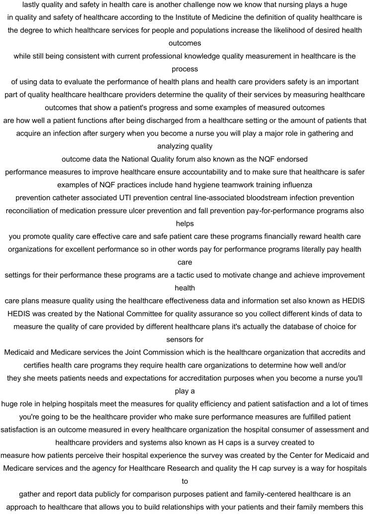Fundamentals Of Nursing The Healthcare Delivery System - Notes ...