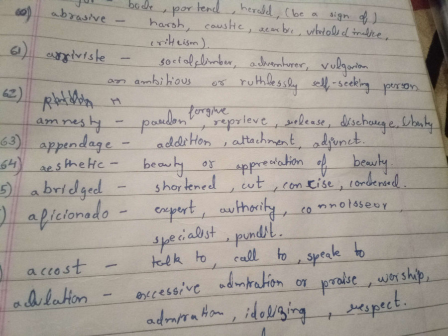 English - Notes - LearnPick India