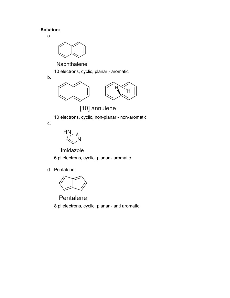 Aromaticity - Notes - LearnPick India