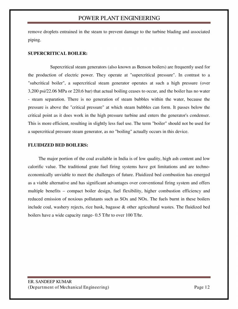 Power Plant Engineering - Notes - LearnPick India