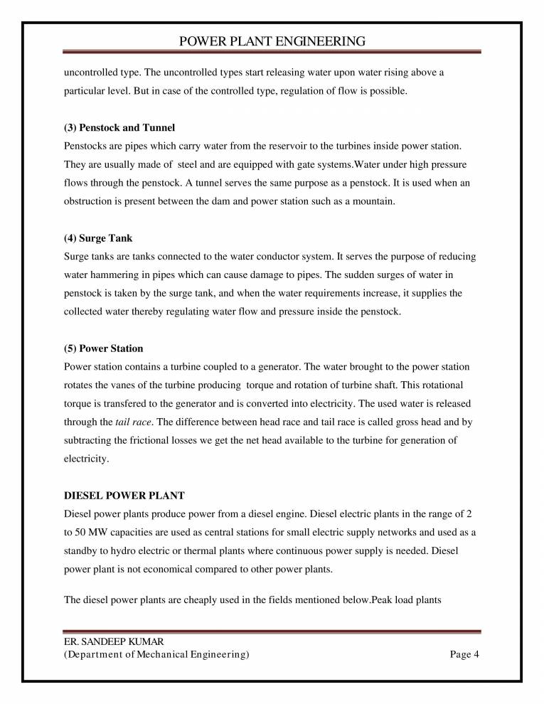 Power Plant Engineering - Notes - LearnPick India