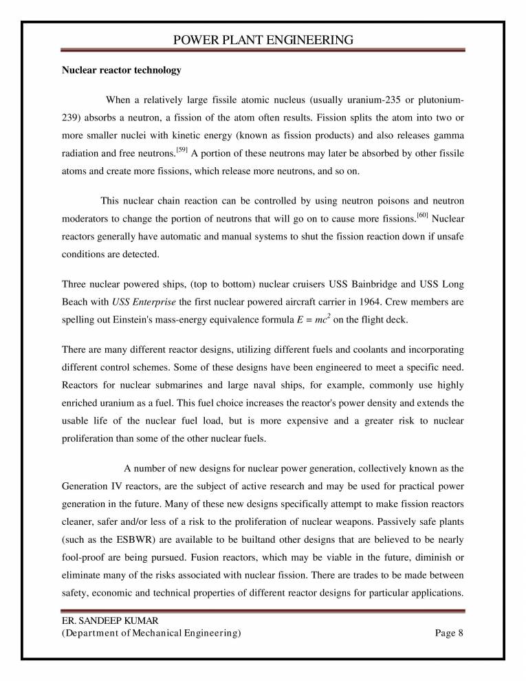 Power Plant Engineering - Notes - LearnPick India