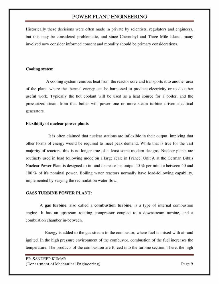 Power Plant Engineering - Notes - LearnPick India