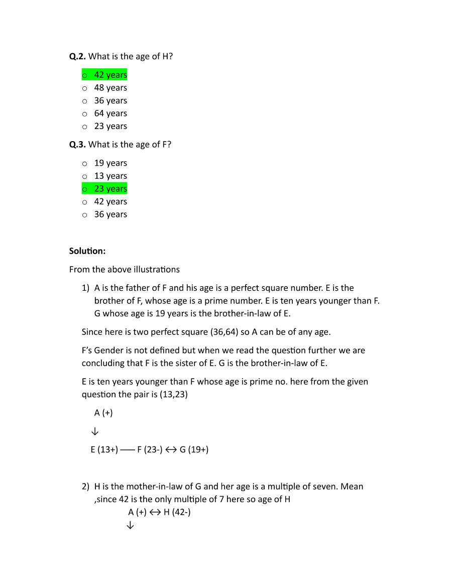 Questions on Reasoning - Notes - LearnPick India
