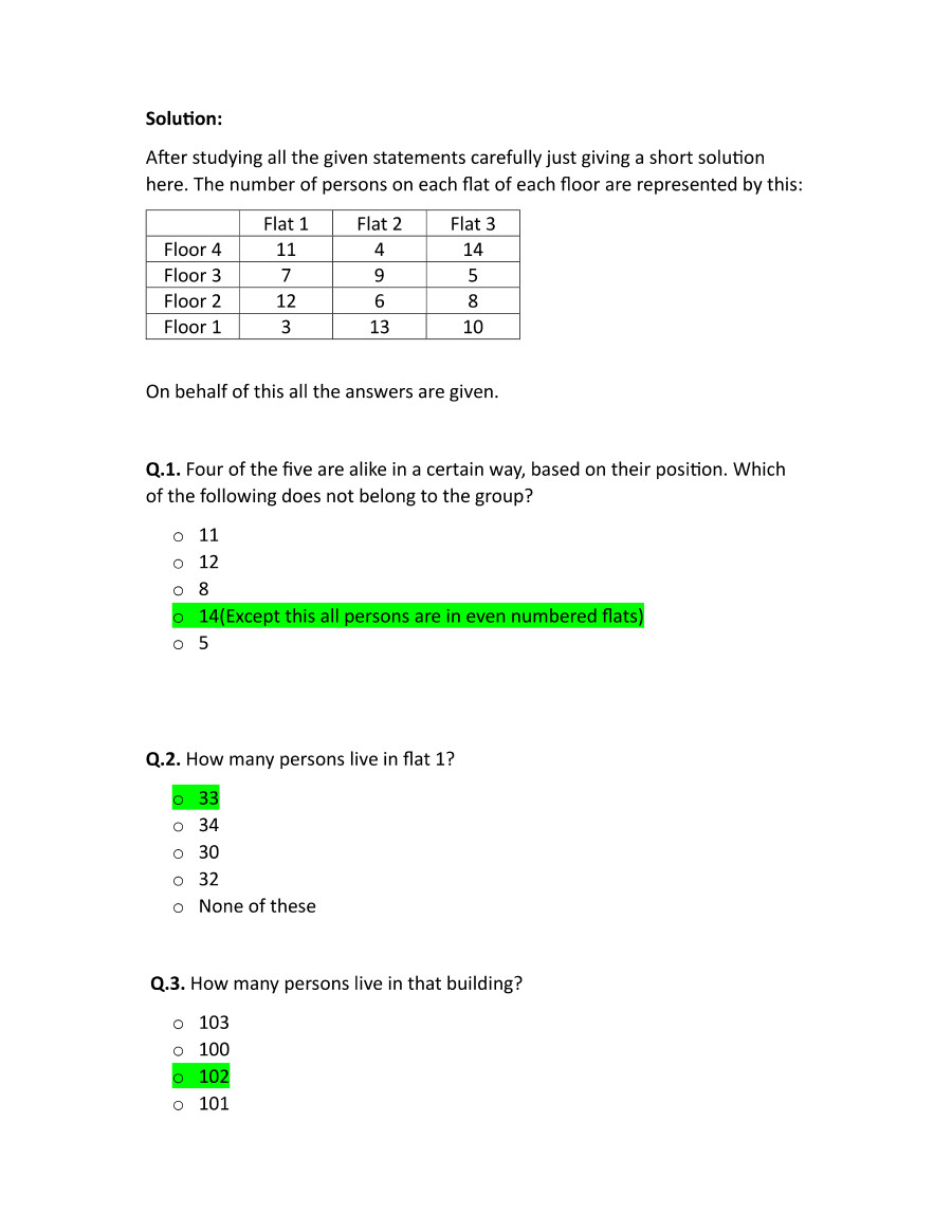 Questions on Reasoning - Notes - LearnPick India