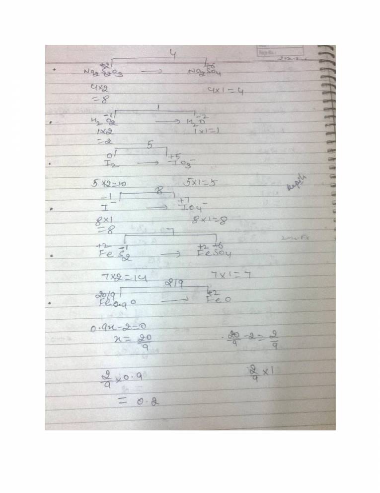 Redox Reaction - Notes - LearnPick India