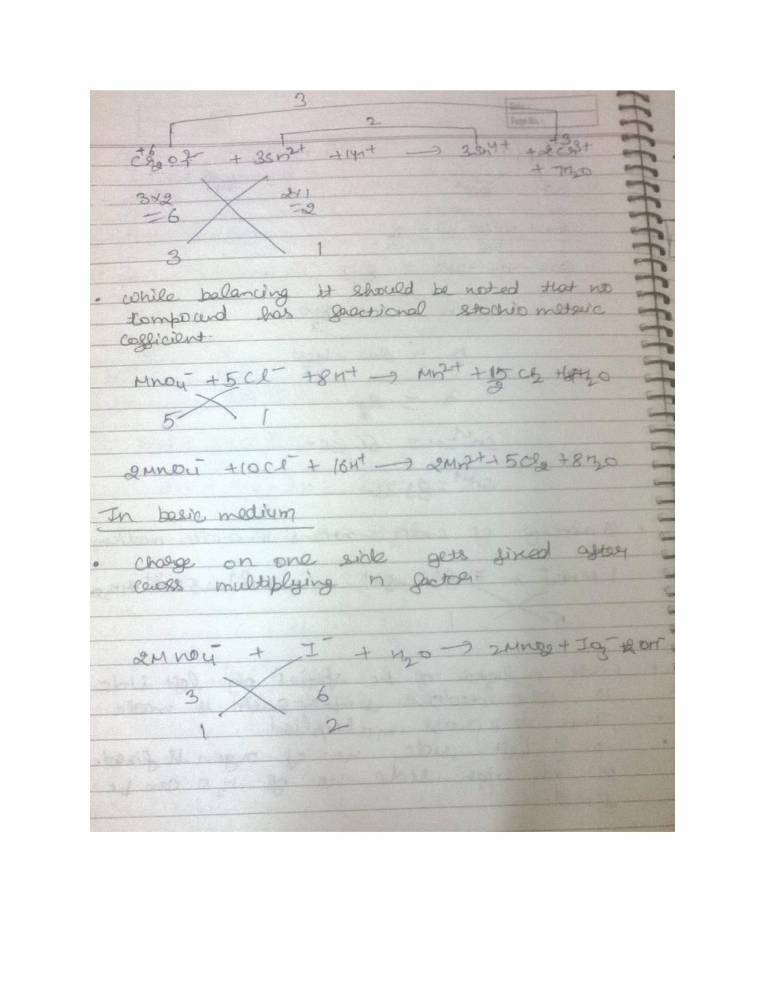 Redox Reaction - Notes - LearnPick India