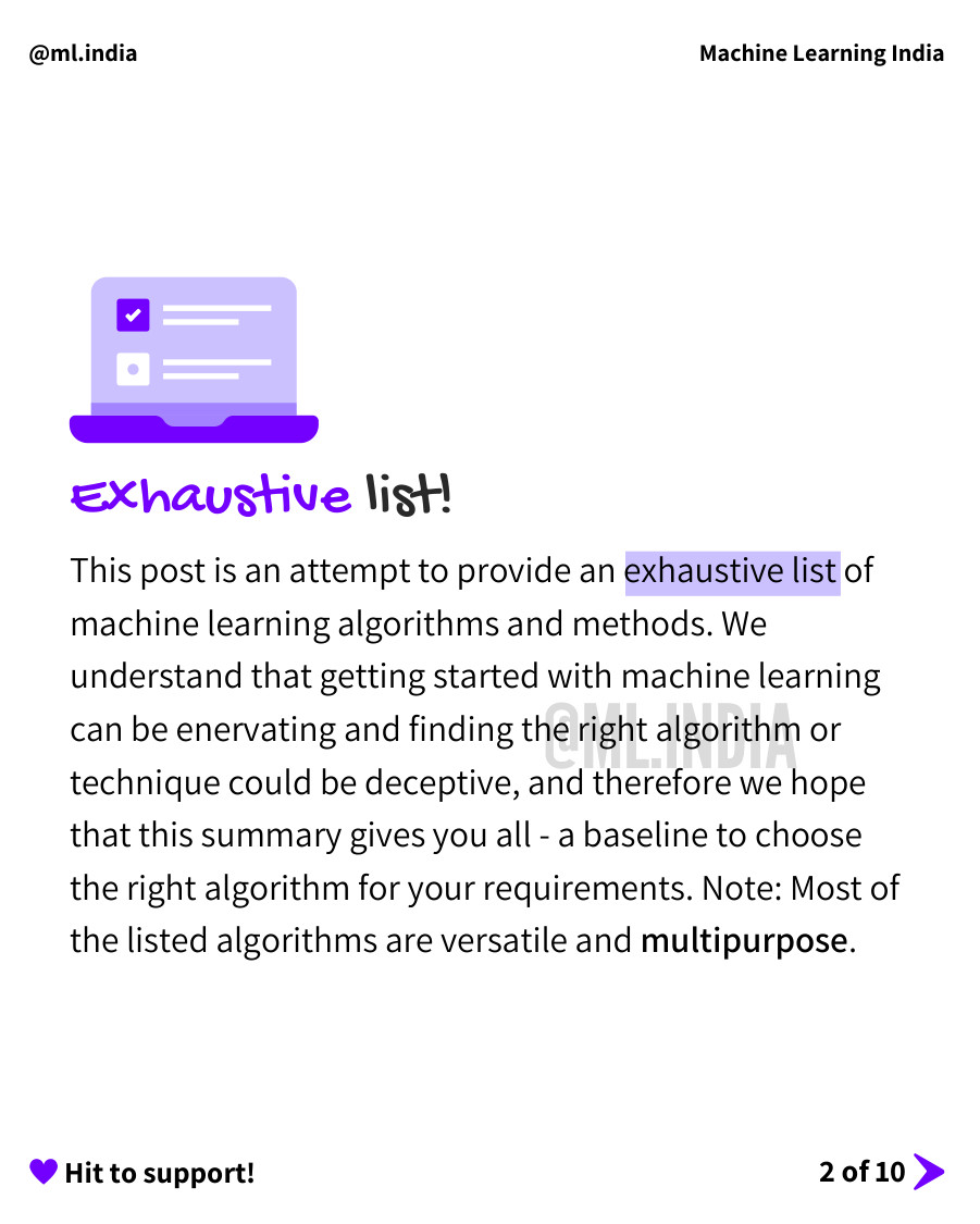 Machine Learning - Notes - LearnPick India